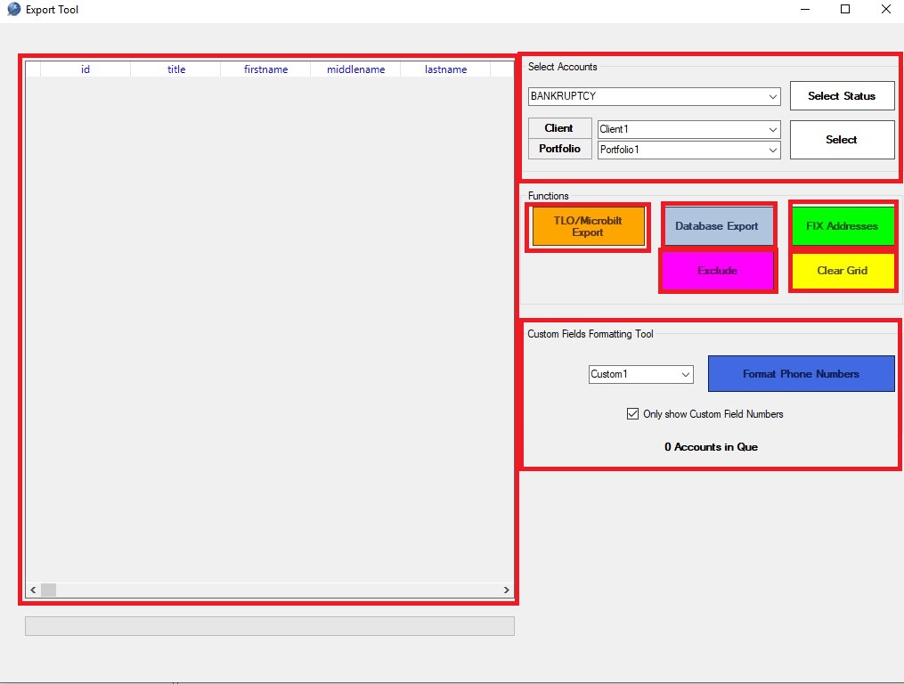 Export Tool | Collections MAX